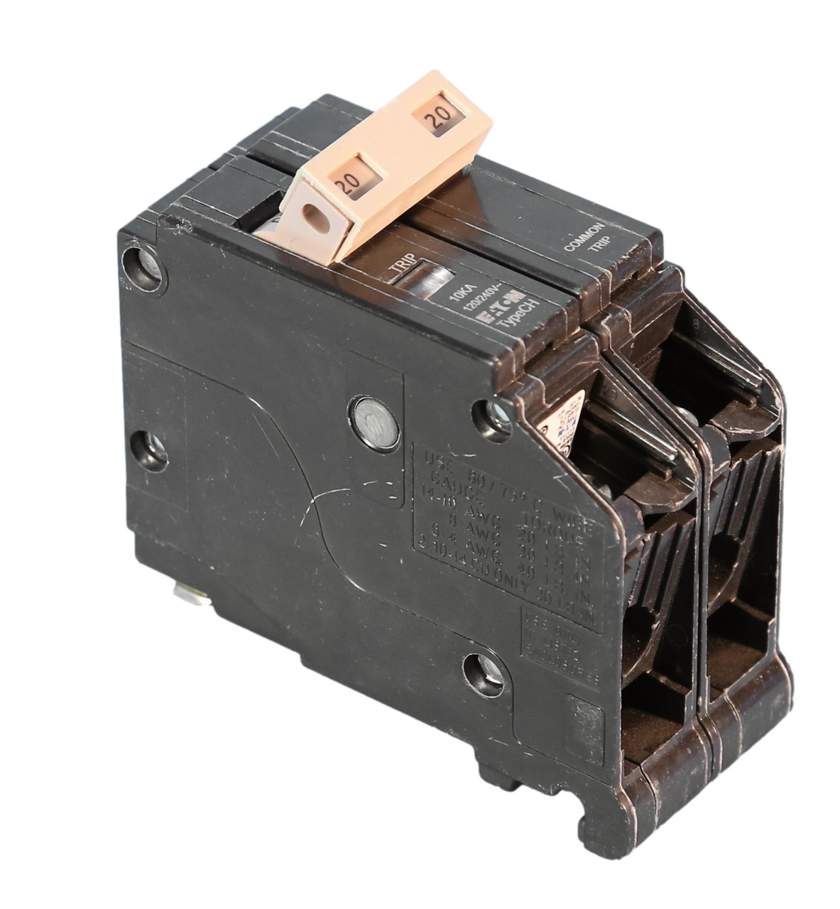 The "Original CH Breaker" CHF220, 2 Pole 20 Amp, 240V Plug-in Breaker