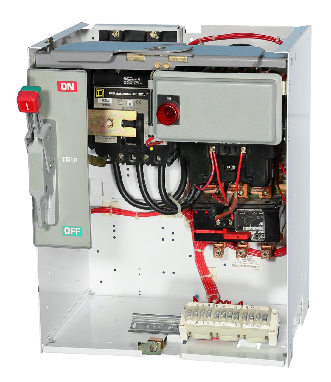 Re Certified Mcc Model 6 Size 3 Combo Starter Bucket W100 Amp Fhp