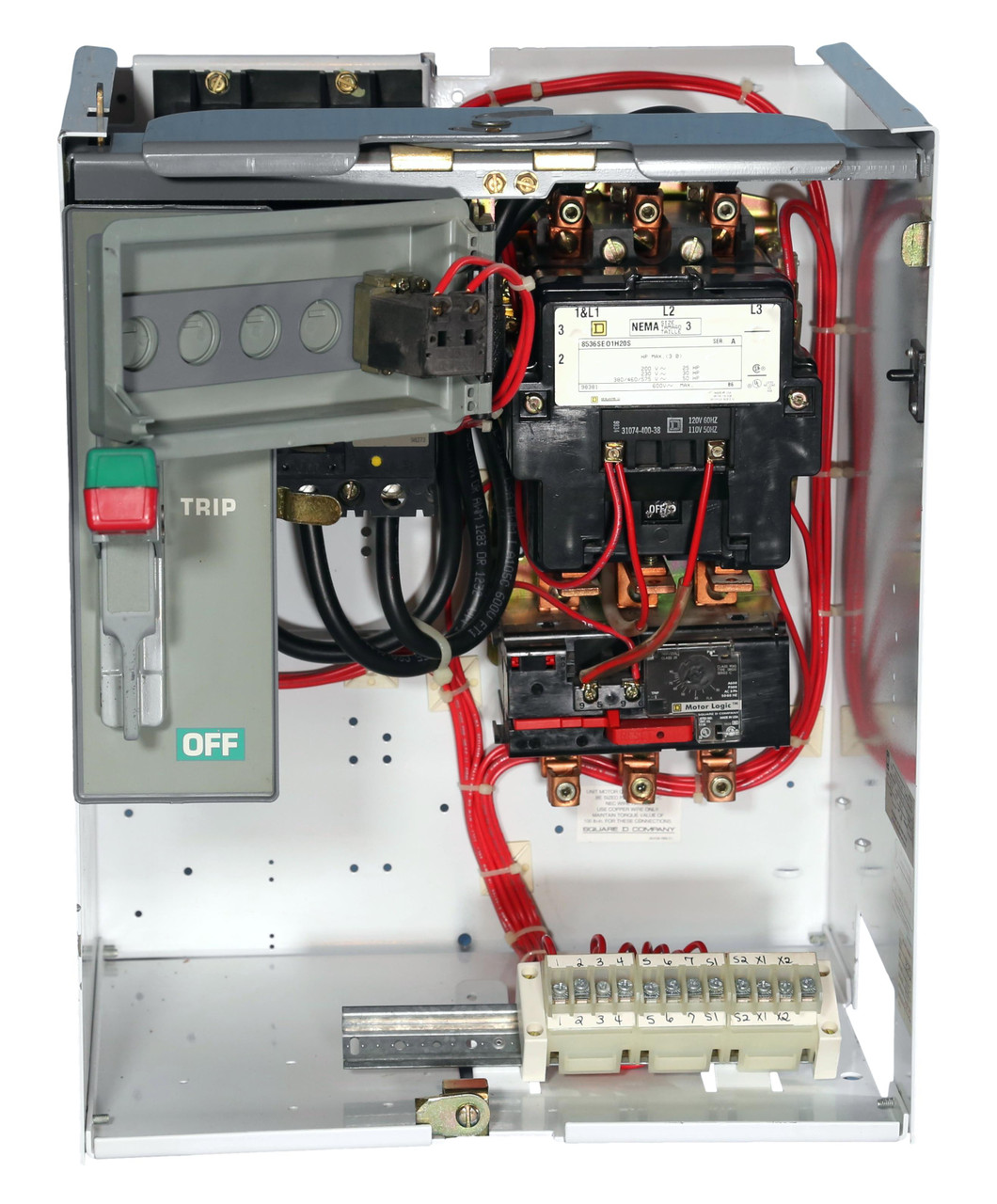 Meol 6 Size 3 Mcc Combo Starter Bucket W100 Amp Fhp Breaker 18 Unit