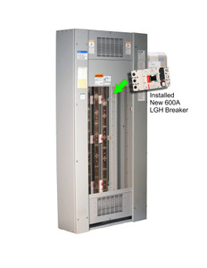 600A Main Breaker Panel, 480Y/277V PRL4 Power Panelboard