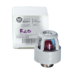 Allen-Bradley 800H-Push Button, Illuminated Green Heavy Duty Pilot Light