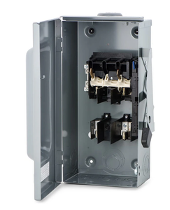 Single Phase weather proof 100A D223NRB 2-Pole Safety Switch by Square D