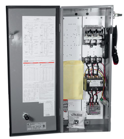 Square D Fused Size-2 Pump Panel w/Motor Logic Overload & more