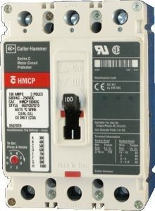 HMCP100R3C Eaton 100 Amp Motor Circuit Protector