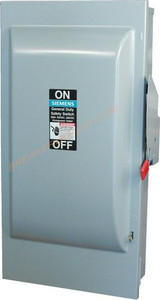 GF324N Fusible Safety Switch 200A 240V by Siemens - Breaker Outlet
