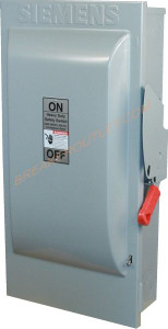 200A Safety Switch Fusible, 600V Indoor
