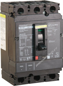 HDL36030 Square D Power Pact Circuit Breaker - Breaker Outlet