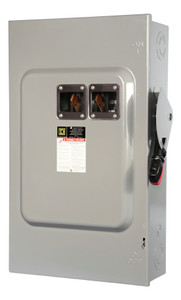 Square D Safety Switch Disconnect Box with Safety Window