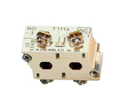 10250T1 Auxiliary Contact Block with indicator light, push buttons