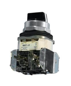 Allen Bradley 3 Position Spring Return Selector Switch #800T-J91B with ...