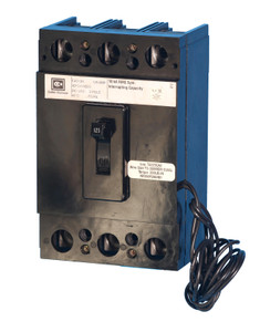 For Remote Tripping , CA3125S1 with Shunt Trip and 125 Amp Breaker