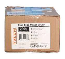 Talon UAT327-0MCO Single Meter 5J Ring Type, 200 Amp Single Phase