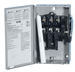 DG321UGB Eaton 30 Amp Non-Fusible Safety Switch w/Ground -New - Breaker ...