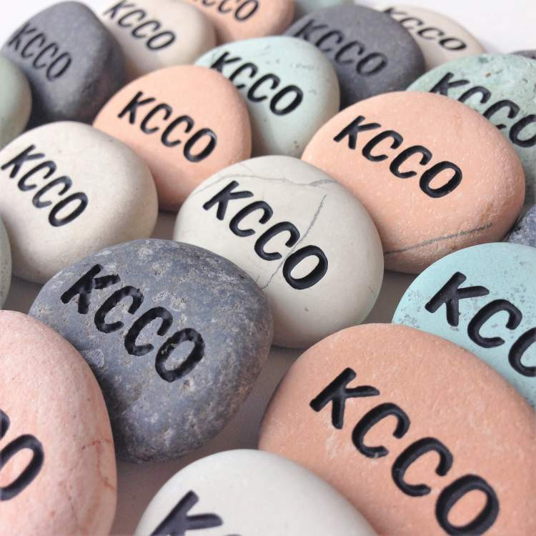 1-Inch Engraved Pocket Stones