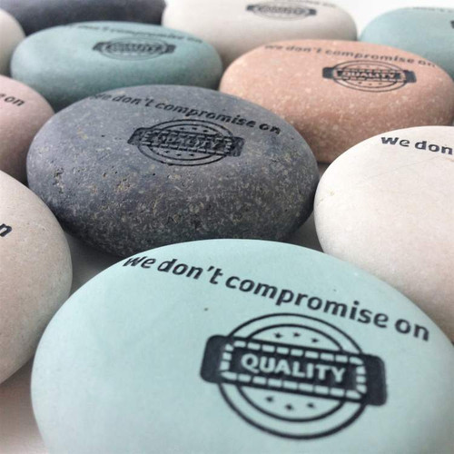 Engraved Stones with Words and Names for Special Events