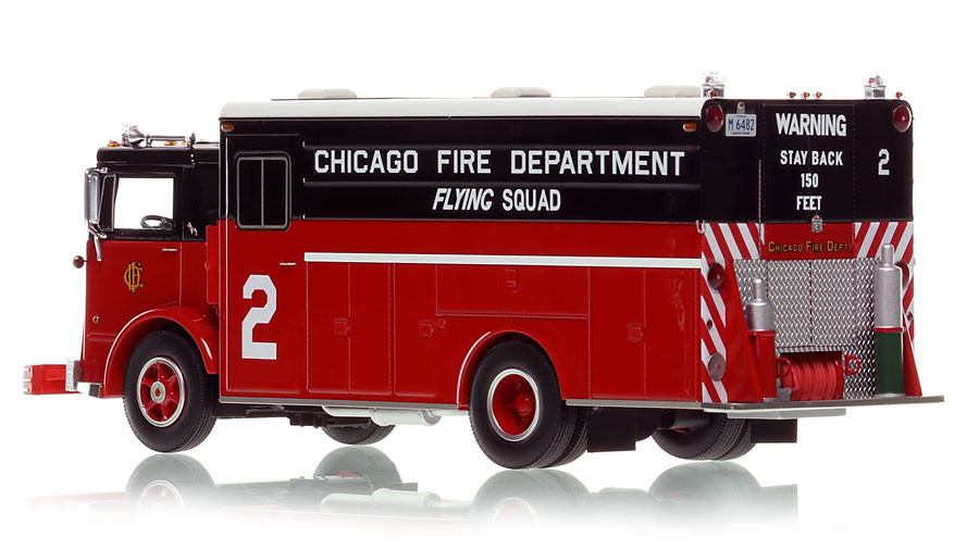 Fire Replicas Chicago Fire Department 1970 Mack MB/1972 Platt Manpower ...