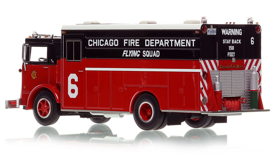 Fire Replicas Chicago Fire Department 1970 Mack MB/1972 Platt Manpower ...