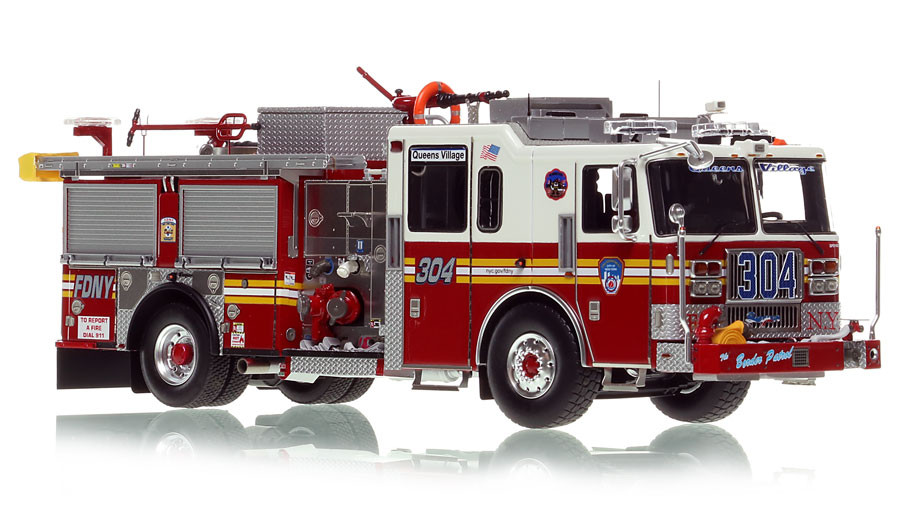 Fire Replicas FDNY 2021 Seagrave Attacker HD Engine 304 - Queens Scale ...