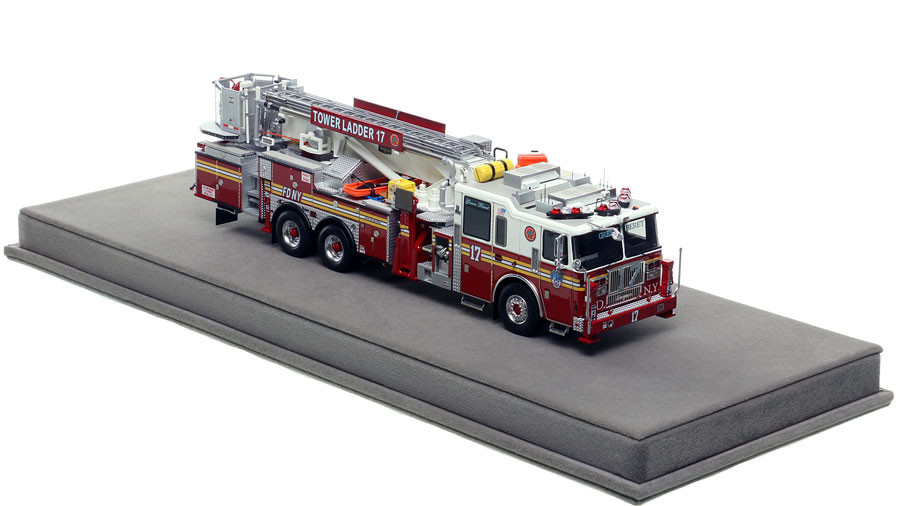 Fire Replicas FDNY 2017 Seagrave Attacker 75' Tower Ladder 17 - Bronx ...