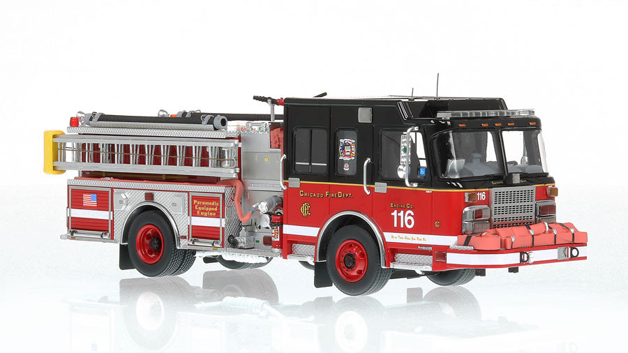 Fire Replicas Chicago Fire Department Spartan Engine 116 Scale Model