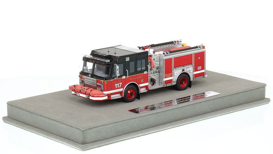 Fire Replicas Chicago Fire Department Spartan Engine 117 Scale Model