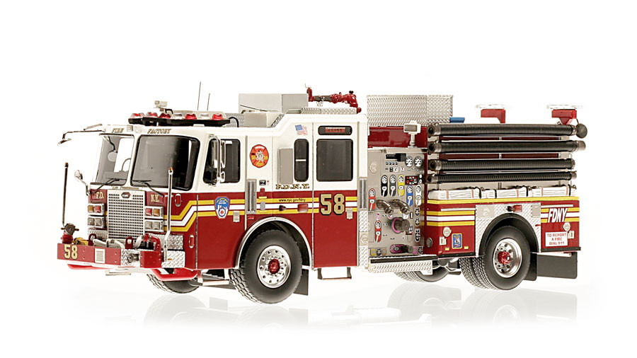 Fire Replicas FDNY Engine 58 Scale Model
