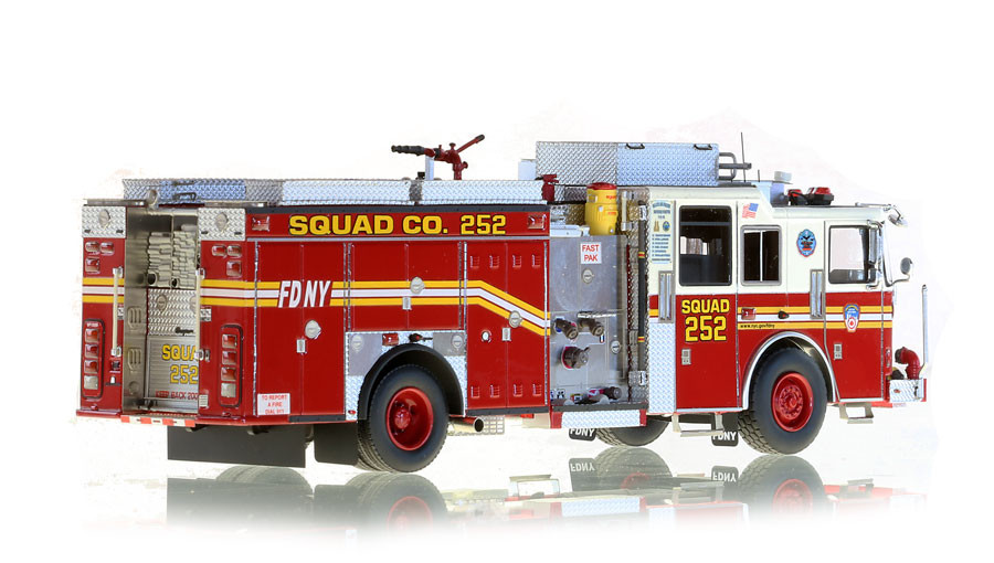 Fire Replicas FDNY Squad 252 Scale Model