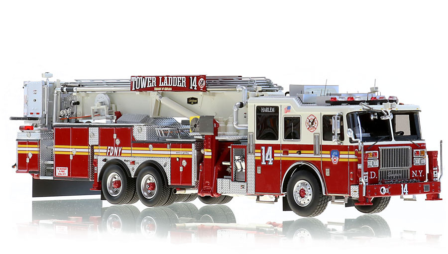 Fire Replicas FDNY Tower Ladder 14 Scale Model