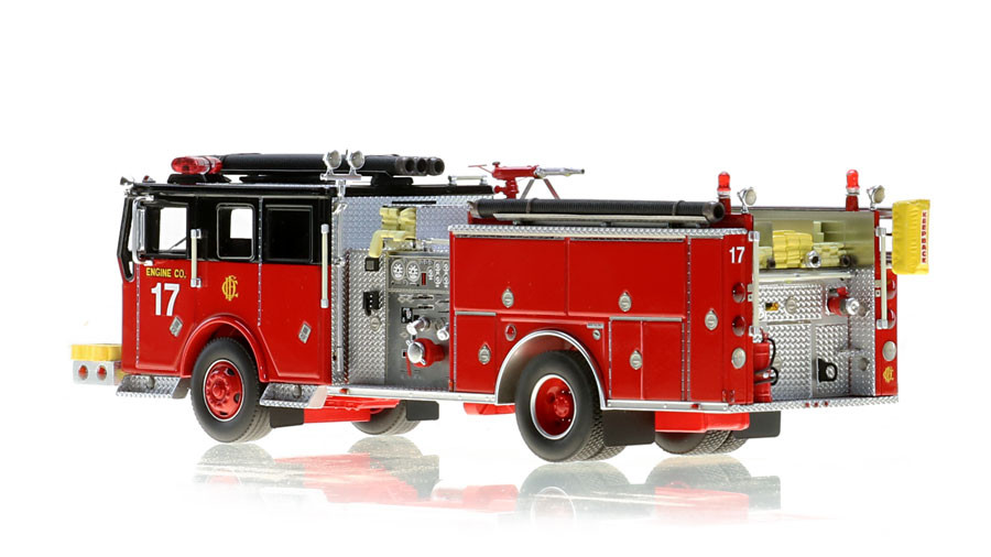 Fire Replicas Chicago Fire Department Engine 17 Scale Model