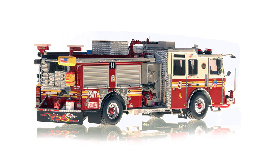 Fire Replicas FDNY Engine 9 Scale Model