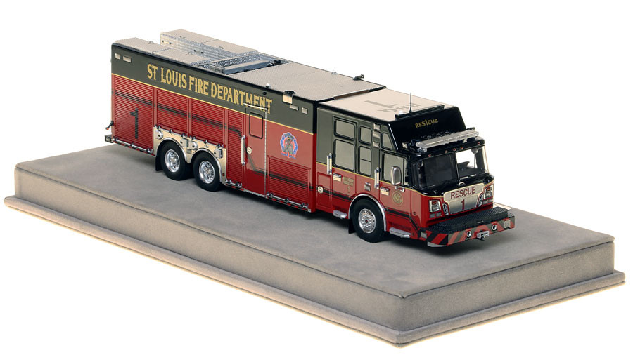 Fire Replicas St. Louis Fire Department Rescue 1 Scale Model