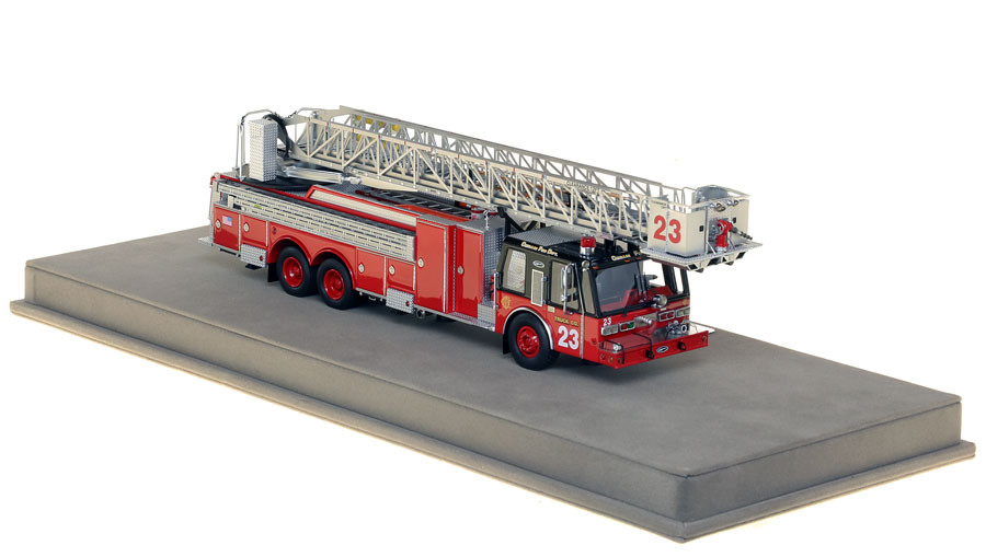 Fire Replicas Chicago Fire Department E-One Hurricane Tower Ladder 23 ...