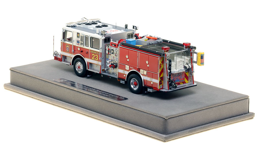 Fire Replicas D.C. Fire & EMS Seagrave Capitol Engine 23 Scale Model