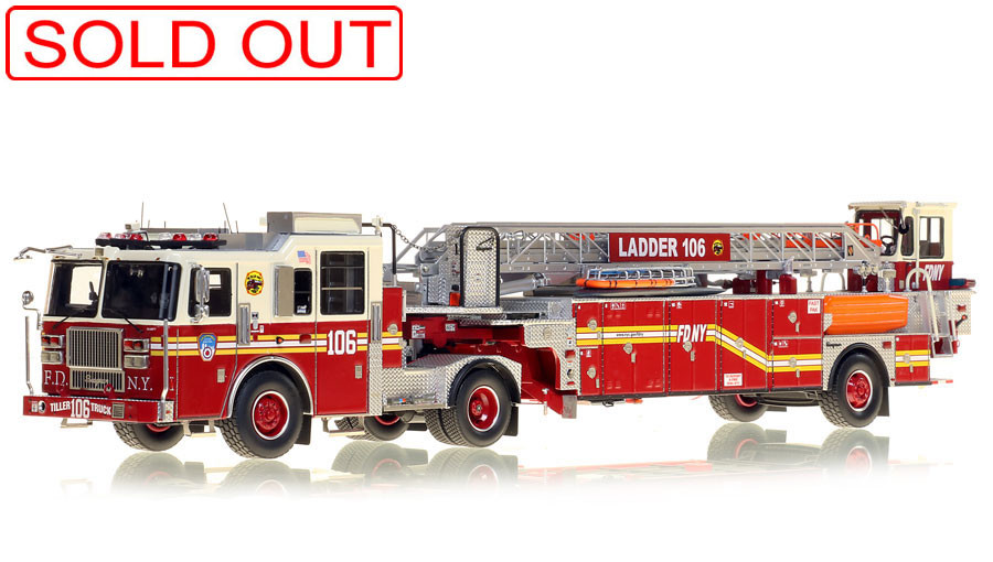 Fire Replicas FDNY Ladder 106 Scale Model