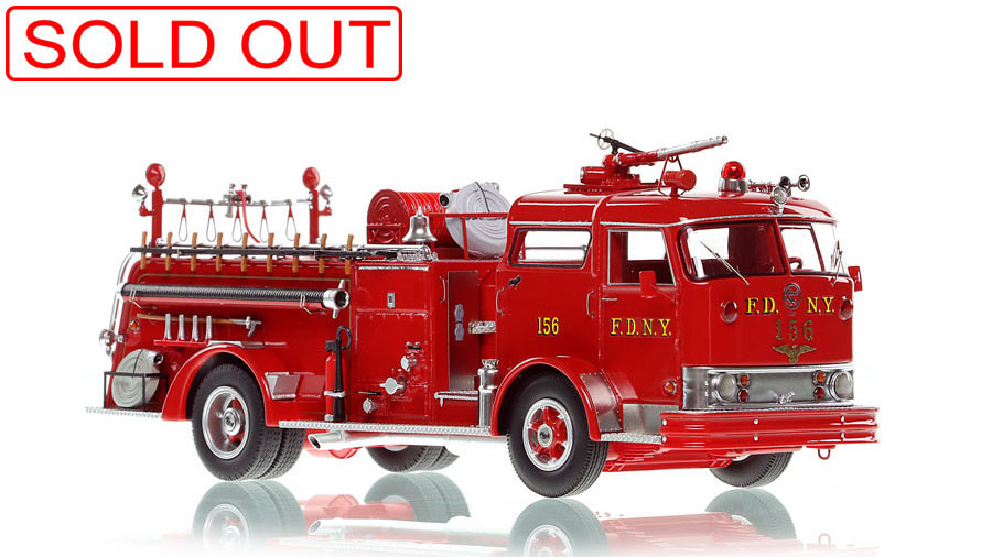 Fire Replicas FDNY 1958 Mack® C Pumper - Engine 156 - Staten Island
