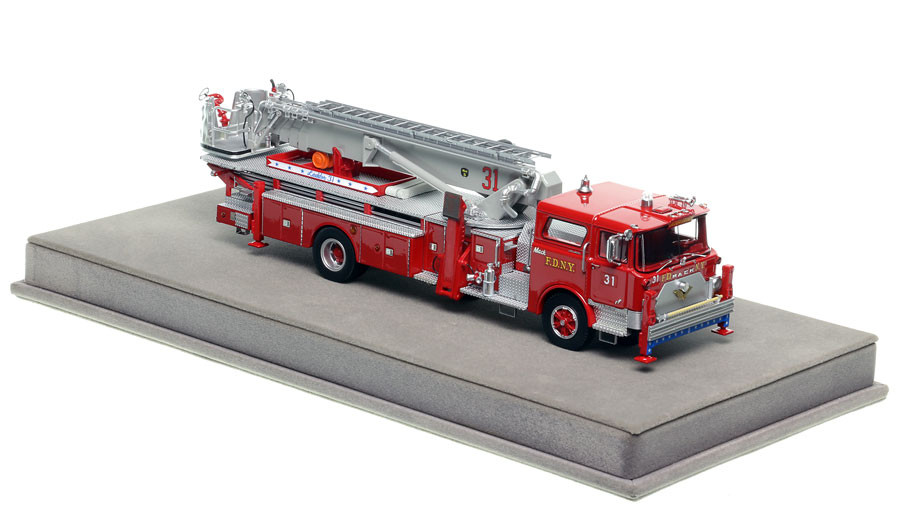 FDNY 1973 Mack® CF/Baker 75' Tower Ladder 31 - Bronx Scale Model