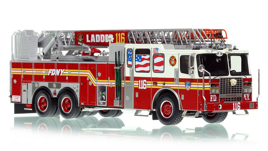 Fire Replicas FDNY Ladder 116 - Queens Scale Model