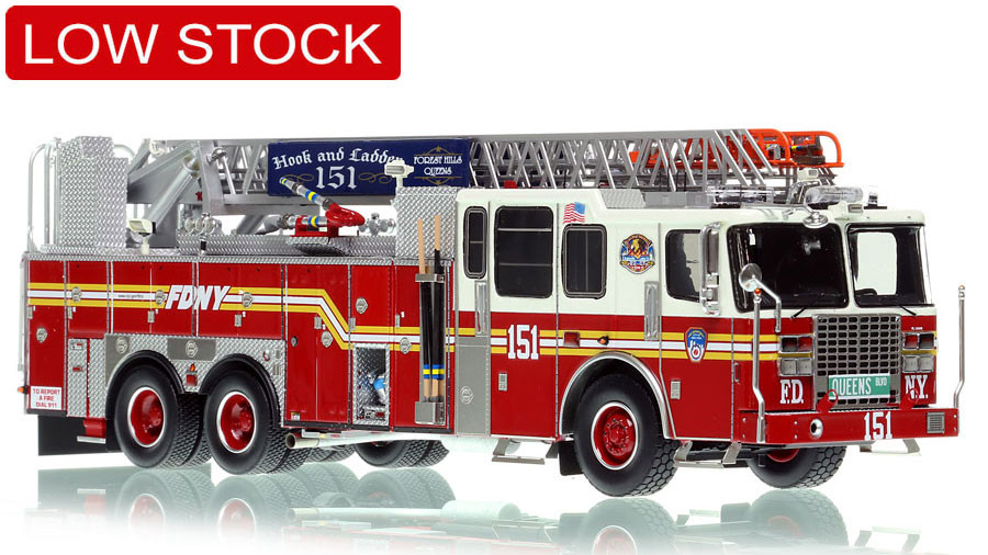 Fire Replicas FDNY Ladder 151 - Queens Scale Model