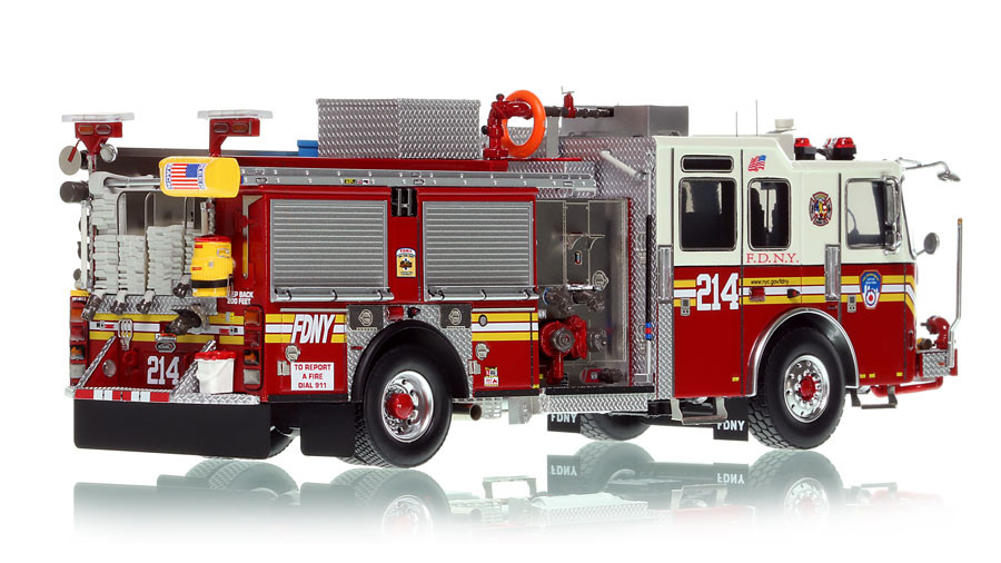 Fire Replicas FDNY Engine 214 Scale Model