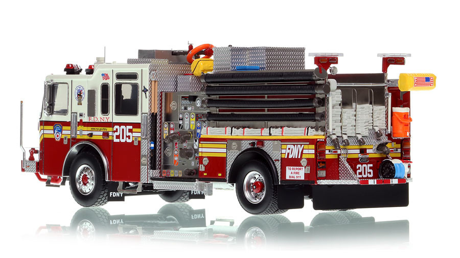 Fire Replicas FDNY Engine 205 Scale Model