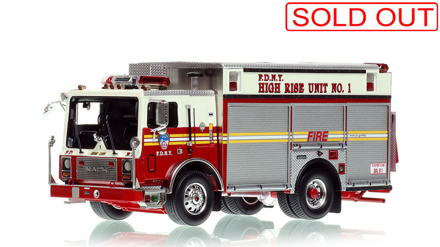 Fire Replicas FDNY 2002 Mack® MR/Saulsbury High Rise Unit 1 - Manhattan