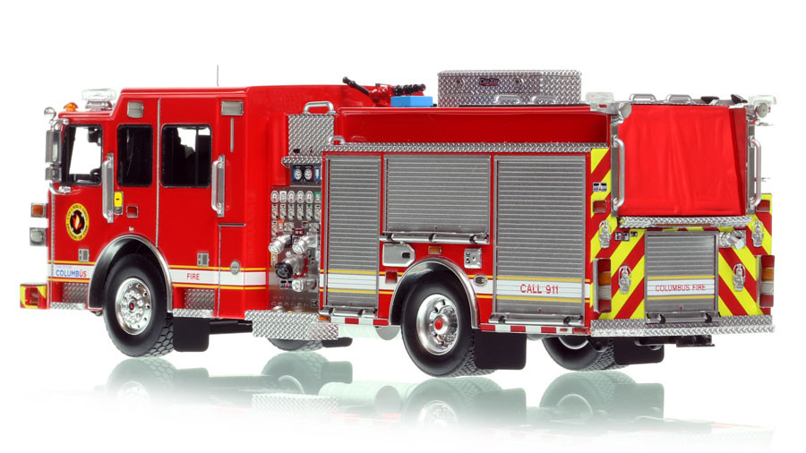 Fire Replicas Columbus Division of Fire Sutphen Monarch - Custom Engine ...