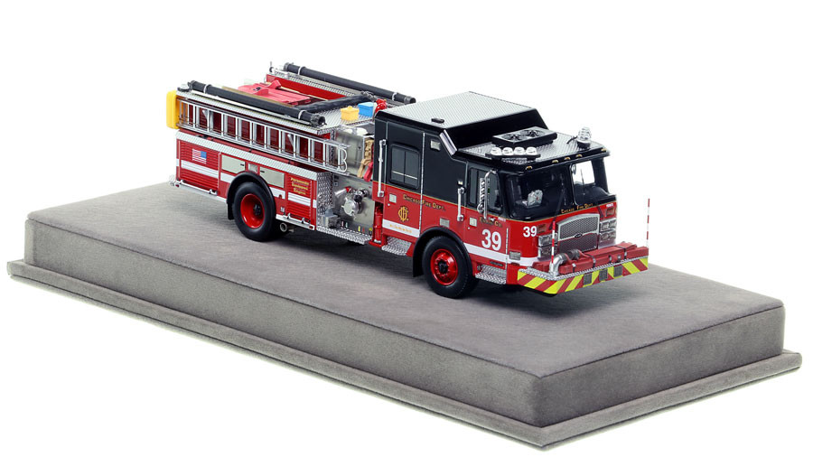 Fire Replicas 1:50 scale model of Chicago Fire Department 2019 E-One ...