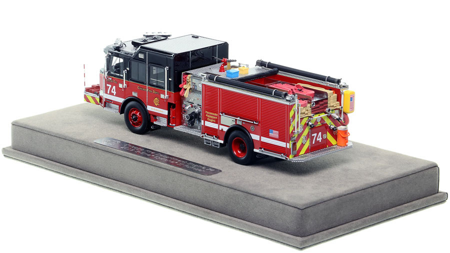 Fire Replicas 1:50 scale model of Chicago Fire Department 2019 E-One ...