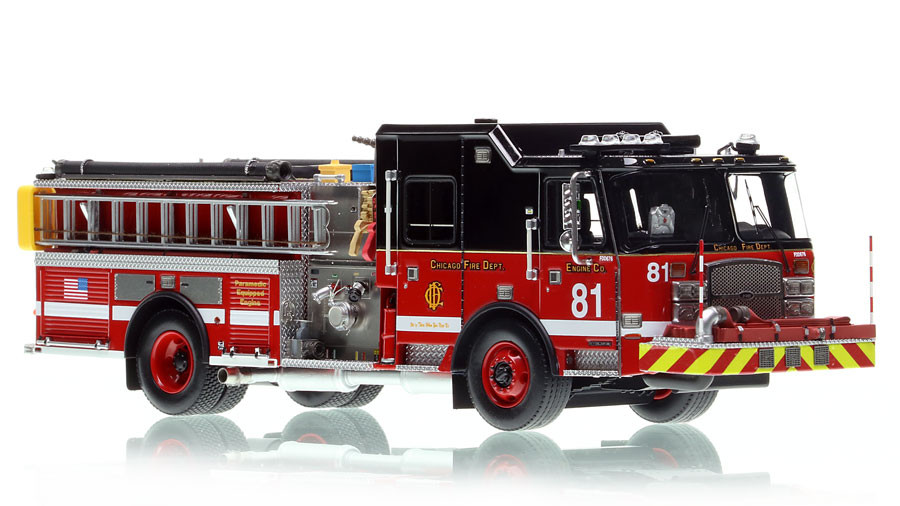 Fire Replicas 1:50 scale model of Chicago Fire Department 2020 E-One ...