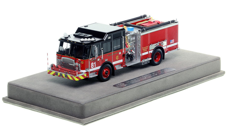 Fire Replicas 1:50 scale model of Chicago Fire Department 2020 E-One ...