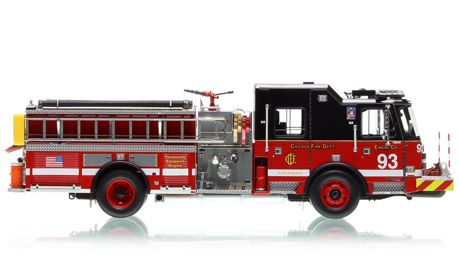 Fire Replicas 1:50 scale model of Chicago Fire Department 2020 E-One ...