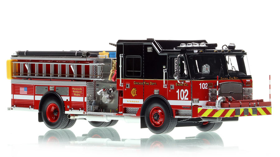 Fire Replicas 1:50 scale model of Chicago Fire Department 2020 E-One ...