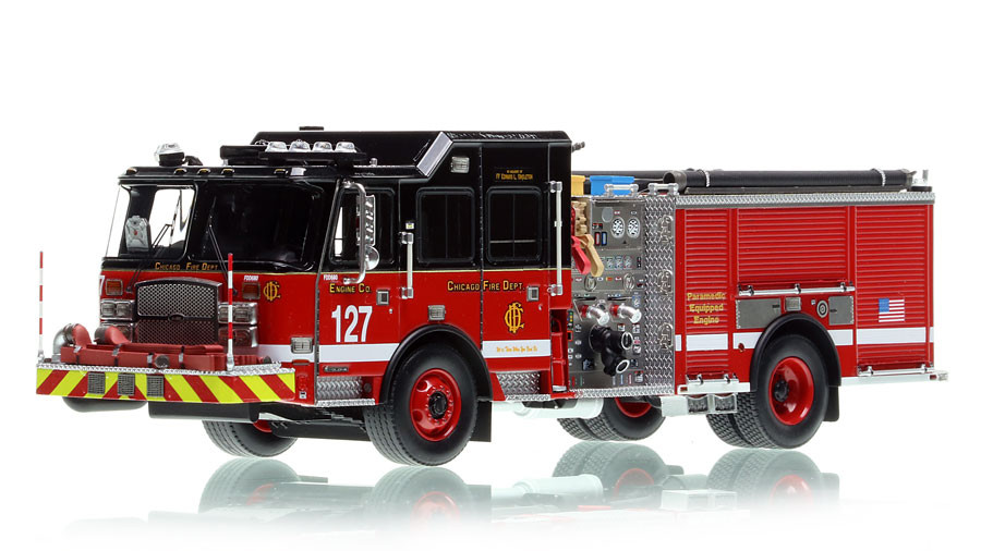 Fire Replicas 1:50 scale model of Chicago Fire Department 2020 E-One ...