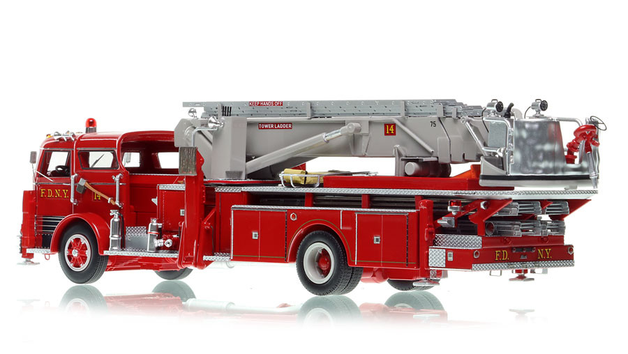 Fire Replicas FDNY 1969 Mack® C/Eaton 75' Tower Ladder 14 - Manhattan